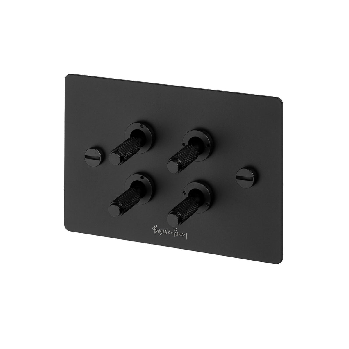 4G Toggle Switch / with logo / Black – Spiggy